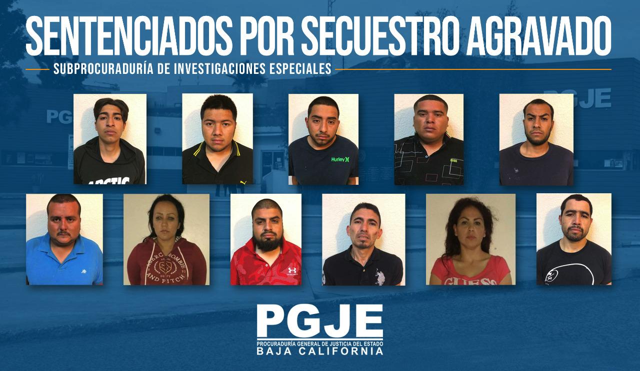 70 AÑOS DE PRISIÓN A 11 SECUESTRADORES,LOGRA PGJE – BC Reporteros