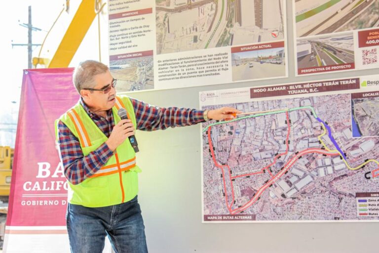 Tardarán 10 meses en construir el nodo Alamar -Terán Terán en Tijuana ...